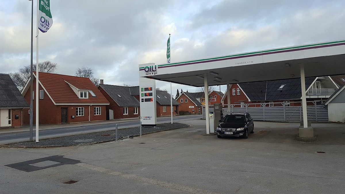 OIL! tank & go ApS - Ny station i Nørager